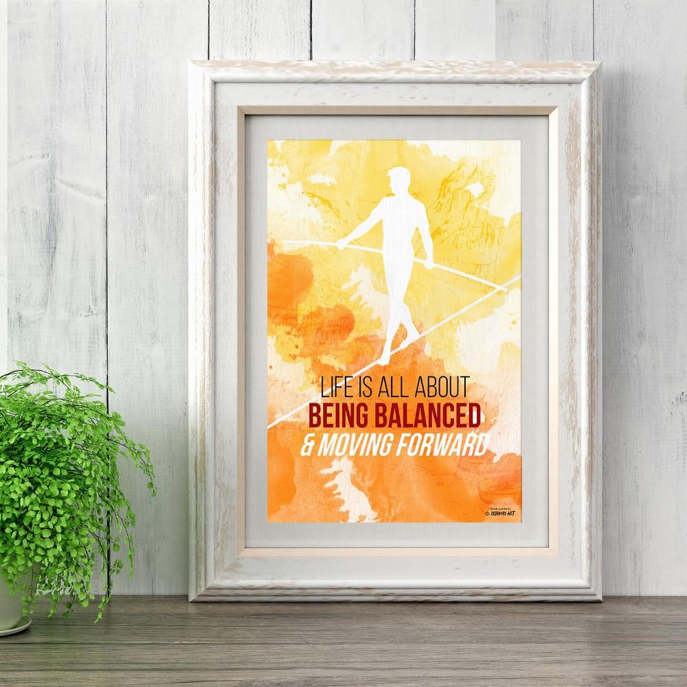 Life Balanced - Zendori Art